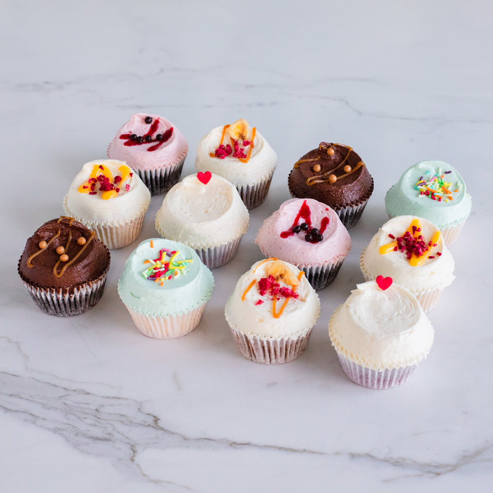 Signature Assorted Cupcakes – Bluebells Cakery