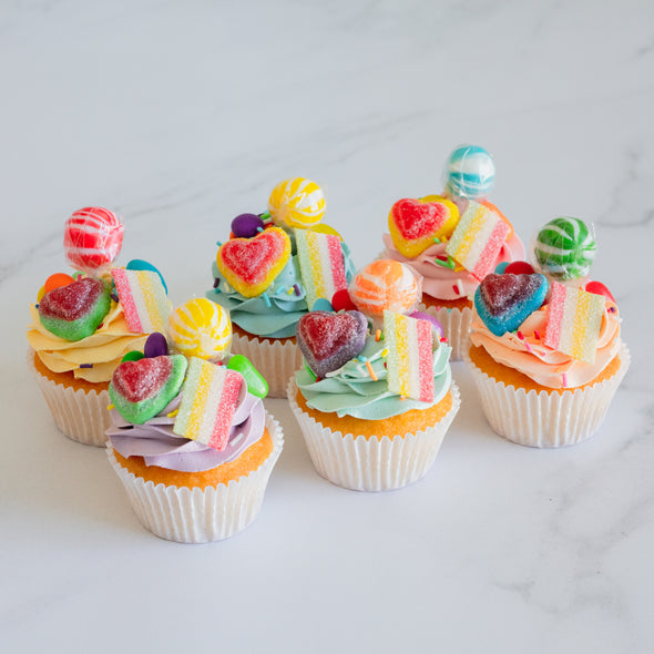 Rainbow Cupcakes